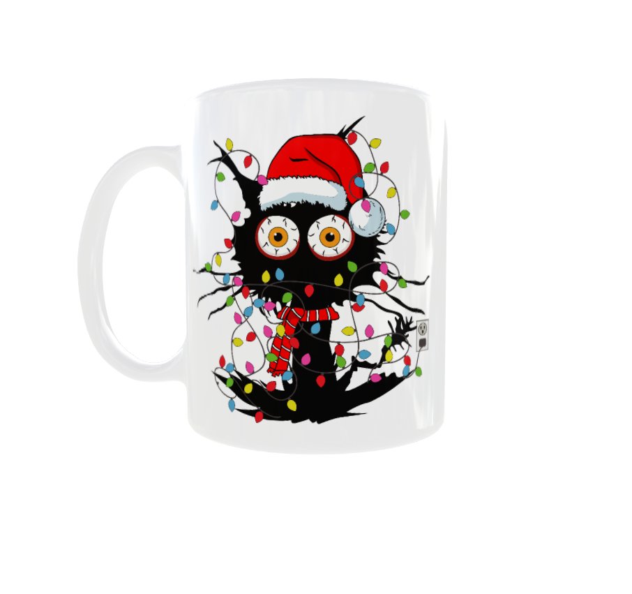 Kubek ceramiczny, Funny Cat Its Fine V2, 300 ml - Inna marka | Sklep ...