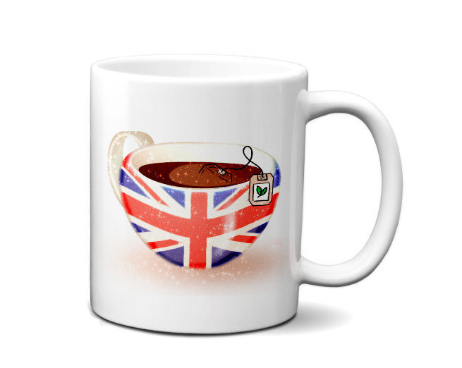 Kubek ceramiczny, I Love Uk Anglia Londyn V12, 300 ml - Mrapol | Sklep ...