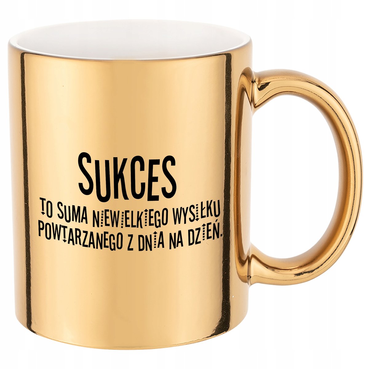 Kubek ceramiczny, Motywujące CYTATY Wzory MiX, 300 ml - StyleCouture | Sklep EMPIK.COM