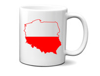 Kubek ceramiczny Patriotyczny Polska Biało Czerwoni v13, 300 ml - Mrapol | Sklep EMPIK.COM