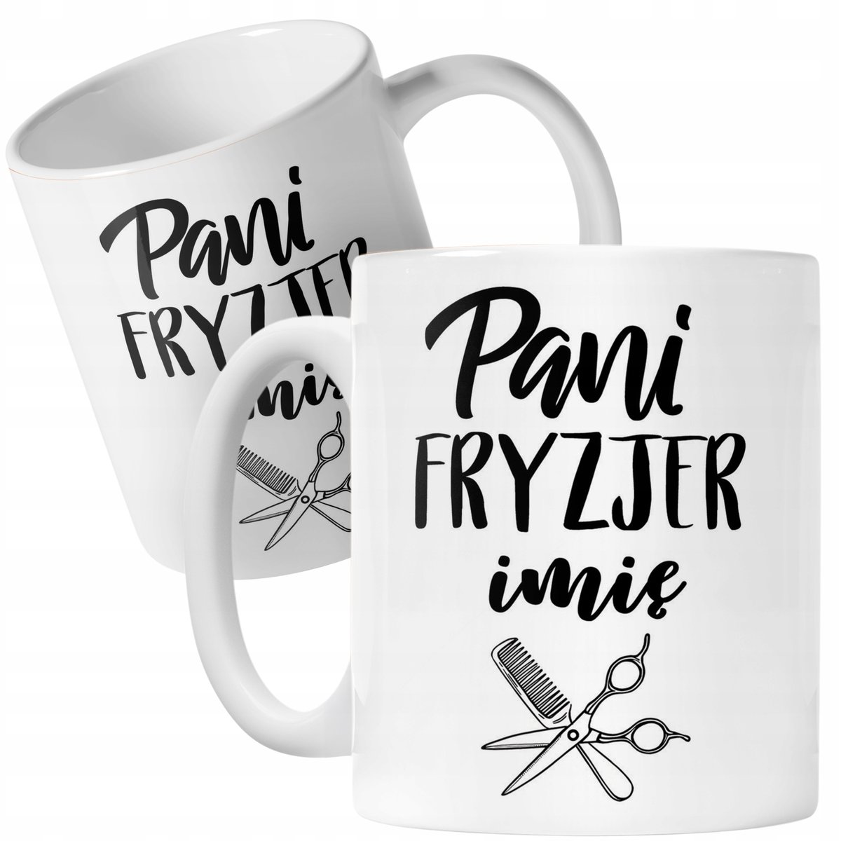 Kubek Ceramiczny Personalizowany Pani Fryzjer Dla Fryzjerki Prezent ...
