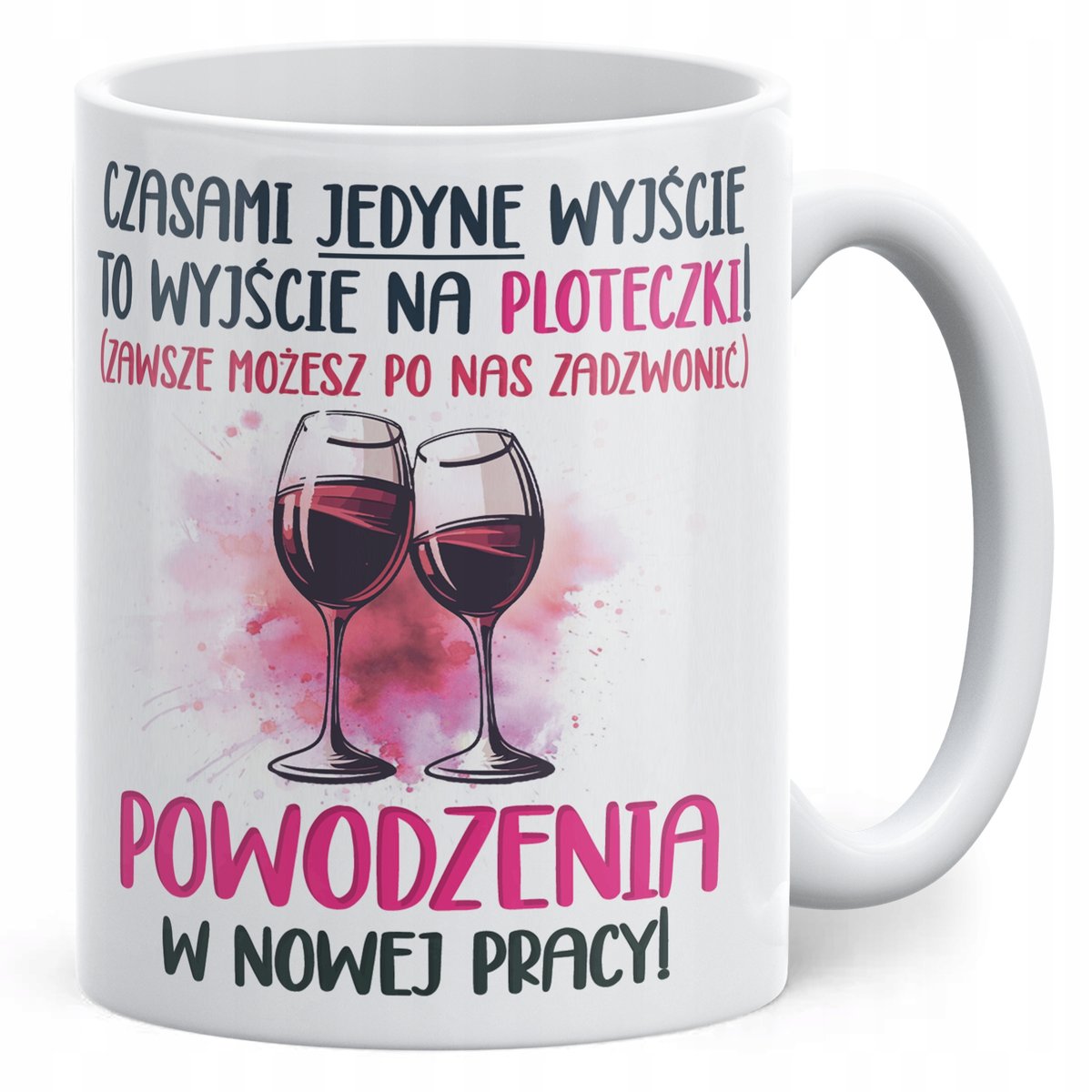 Kubek ceramiczny Pożeganie Odejście z Pracy Dla Kolegi Koleżanki Prezent - Bullz | Sklep EMPIK.COM
