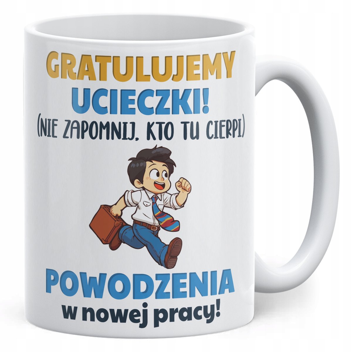Kubek ceramiczny Pożeganie Odejście z Pracy Dla Kolegi Prezent - Bullz | Sklep EMPIK.COM