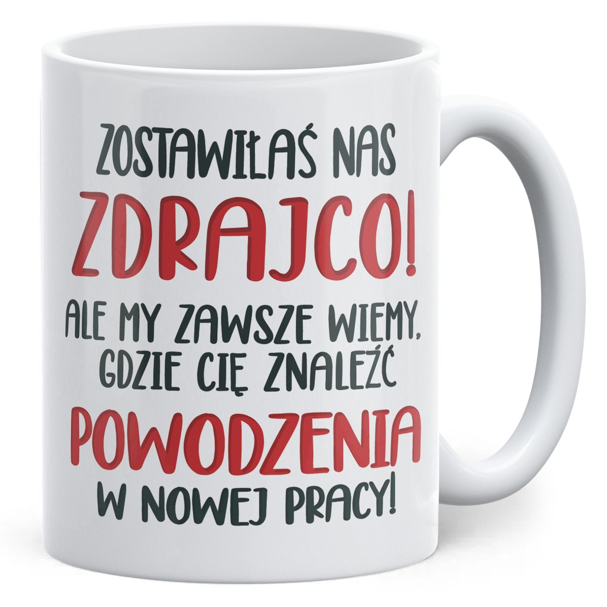 Kubek ceramiczny Pożeganie Odejście z Pracy Dla Koleżanki Prezent - Bullz | Sklep EMPIK.COM