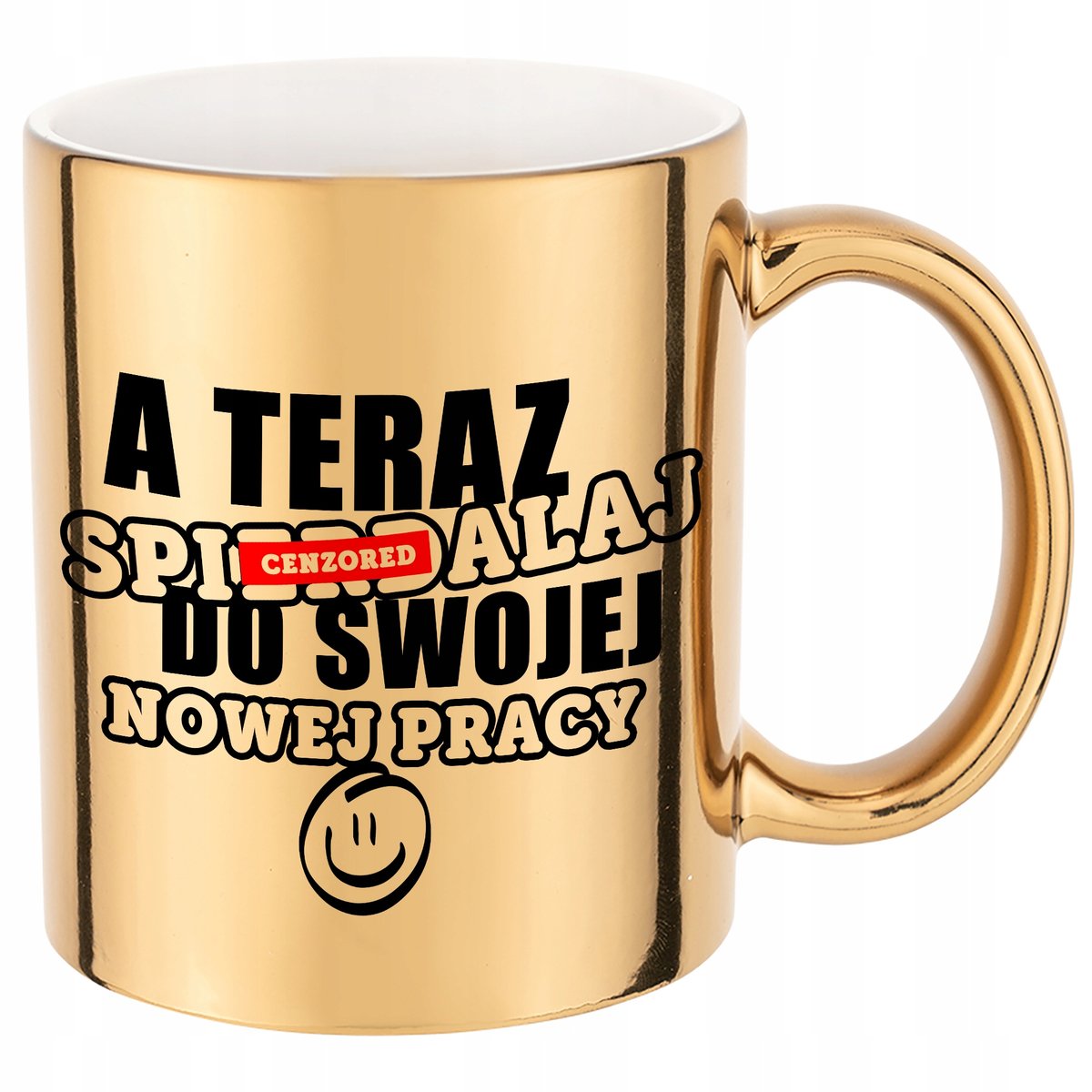 Kubek ceramiczny POŻEGNANIE Z PRACY DLA KOLEGI NA PREZENT WZ, 300ml - StyleCouture | Sklep EMPIK.COM