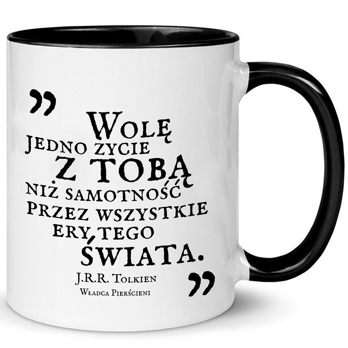 Kubek ceramiczny Prezent dla Fana Władca Pierścieni Wzory MiX, 330 ml, StyleCouture ...