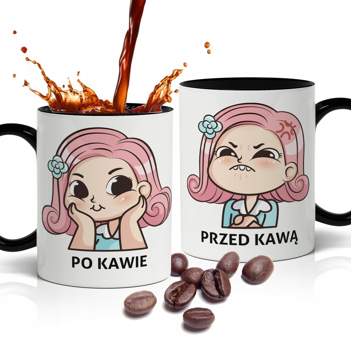 Kubek ceramiczny PREZENT DO KORPO BIURA DO PRACY MIX WZORÓW, 330 ml, StyleCouture - StyleCouture ...