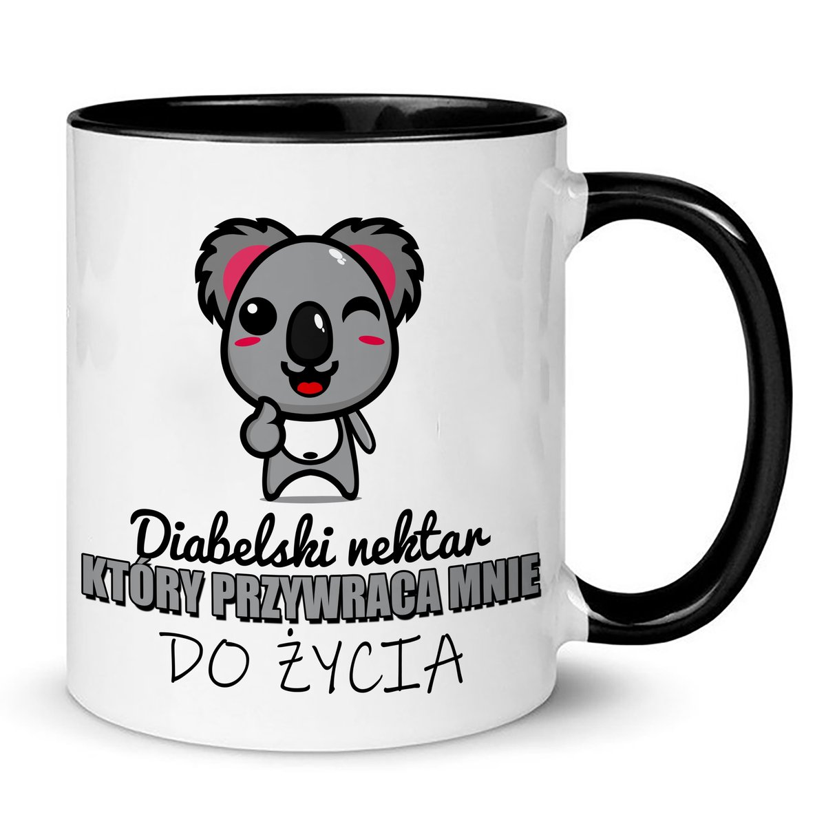 Kubek ceramiczny Prezent do PRACY SZKOŁY Śmieszne WZORY MiX, 330ml - StyleCouture | Sklep EMPIK.COM