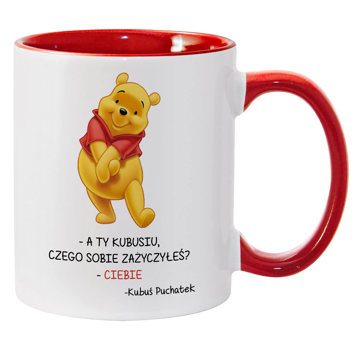 Kubek ceramiczny Prezent KUBUŚ PUCHATEK Bajka Wzory + DODATKOWO, 330 ml, StyleCouture ...