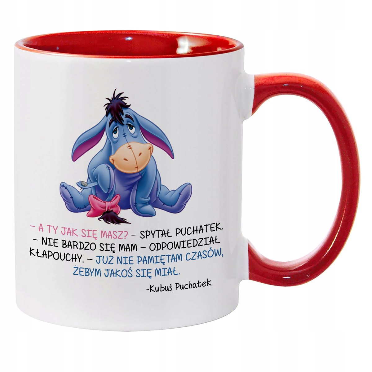 Kubek ceramiczny Prezent KUBUŚ PUCHATEK Bajka Wzory + DODATKOWO, 330ml - StyleCouture | Sklep ...