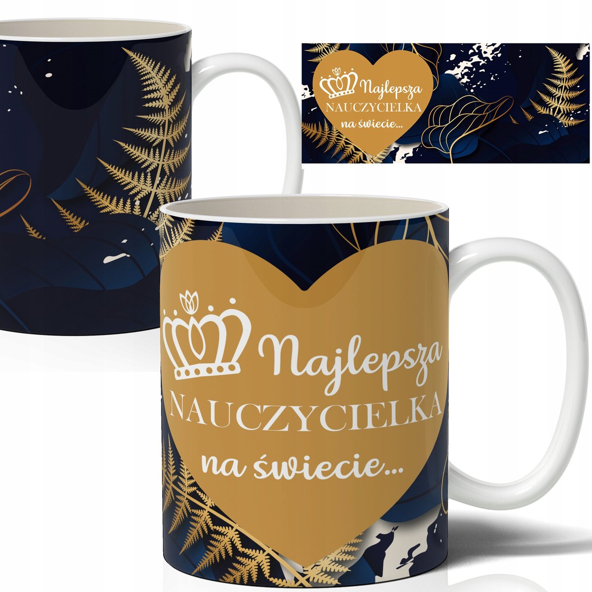 Kubek ceramiczny Prezent na DZIEŃ NAUCZYCIELA Wiele WZORÓW, 330 ml, StyleCouture - StyleCouture ...