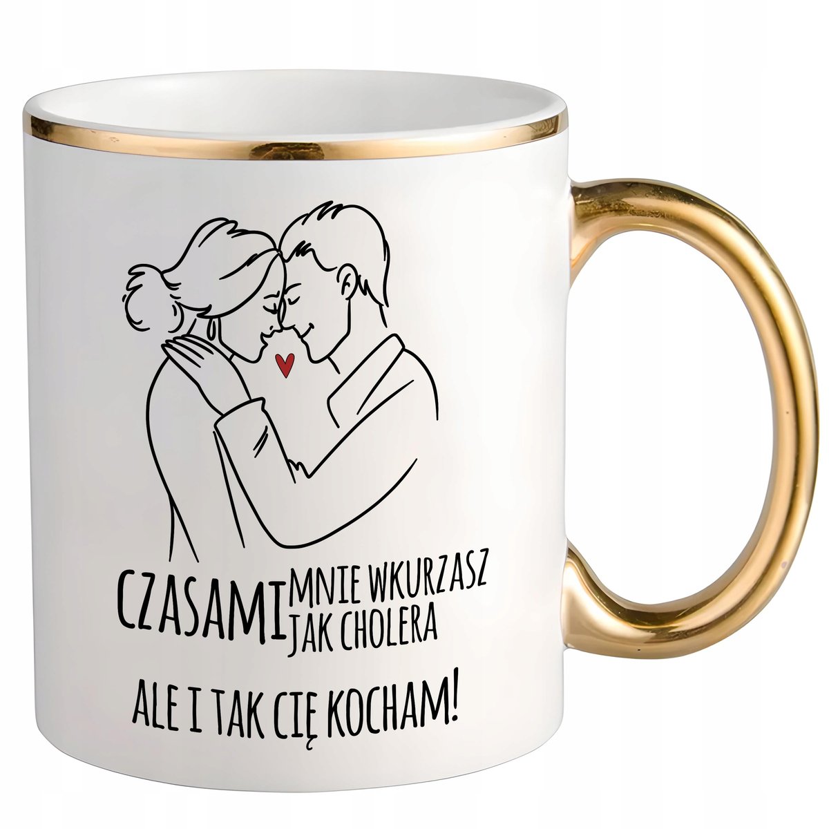 Kubek ceramiczny, Prezent na walentynki Wzory, 300 ml - StyleCouture | Sklep EMPIK.COM