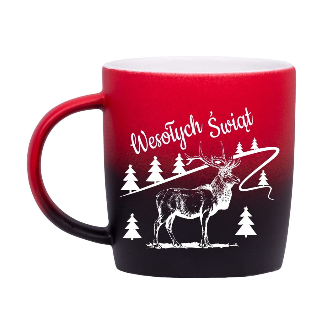 Kubek ceramiczny świąteczny - Renifer (16), 300ml, Rezon - Rezon | Sklep EMPIK.COM