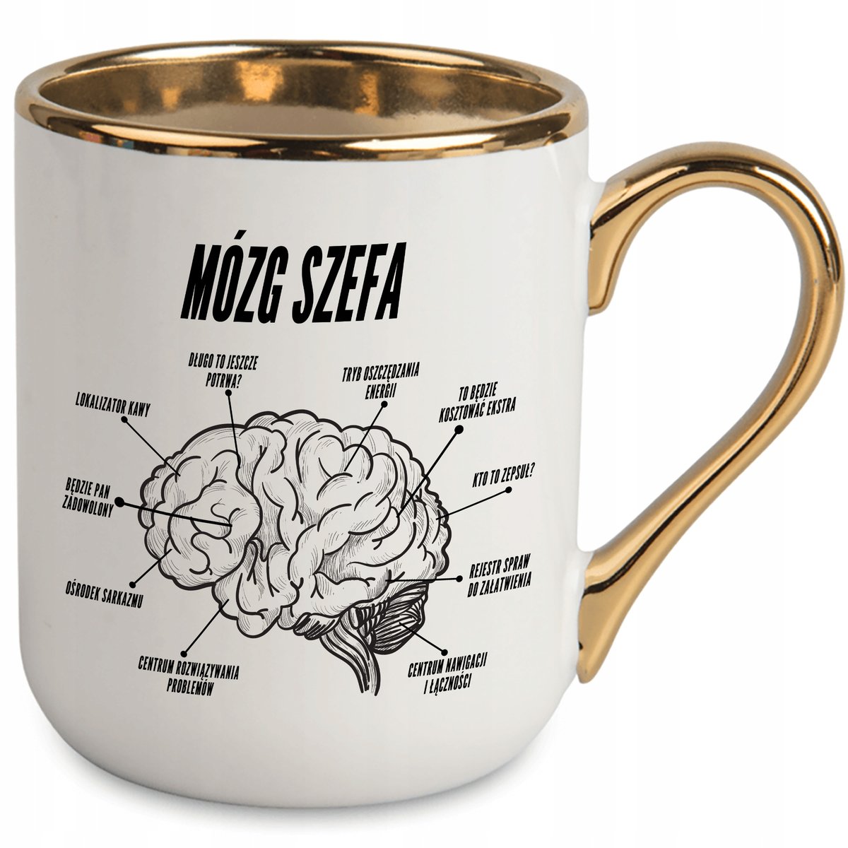 Kubek ceramiczny, SZEFA MÓZG, 300 ml, biały - StyleCouture | Sklep ... Kubek ceramiczny, SZEFA MÓZG, 300 ml, biały - StyleCouture | Sklep ...