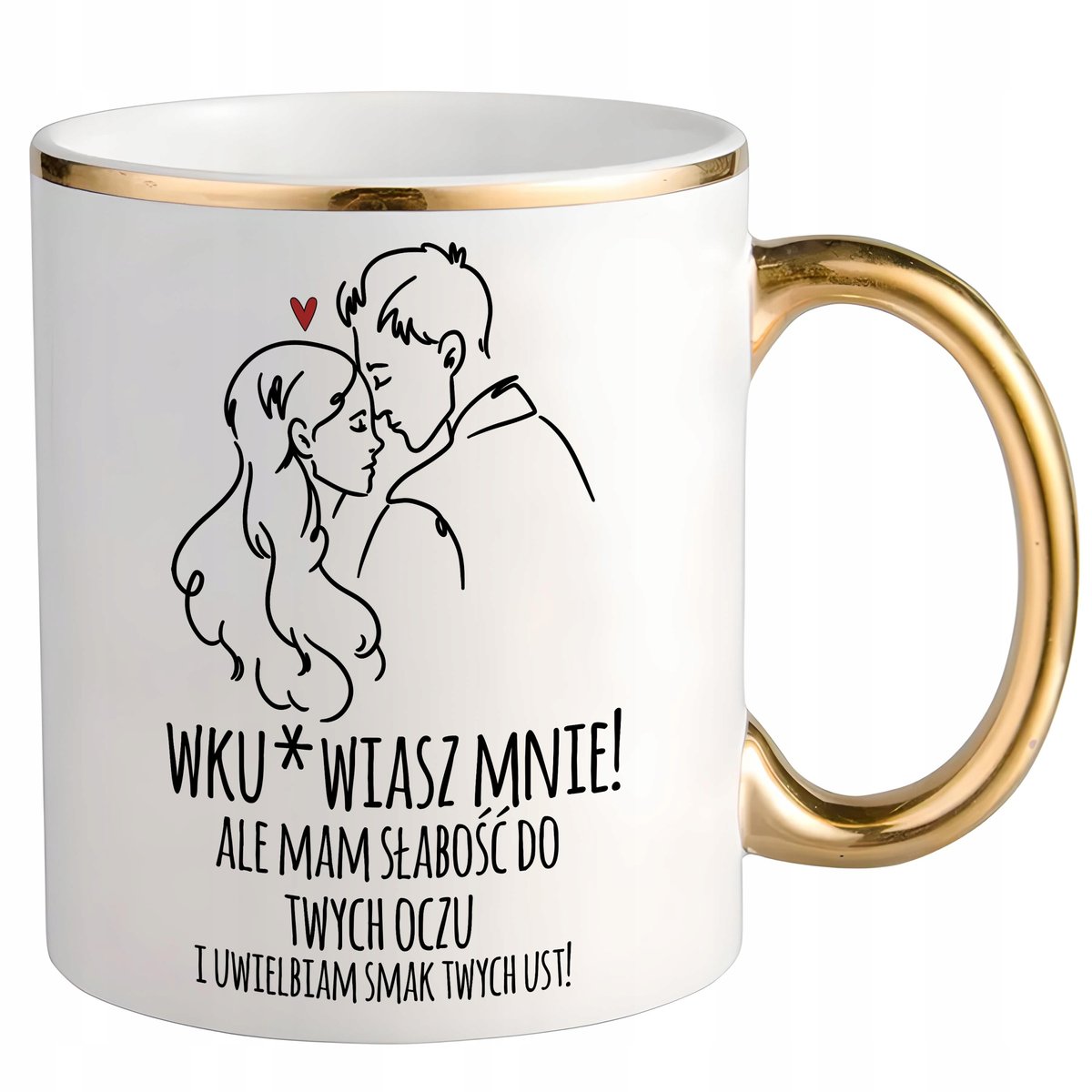 Kubek ceramiczny WYJĄTKOWY PREZENT NA WALENTYNKI DLA CHŁOPAKA DLA DZIEWCZYNY WZORY, 300ml ...