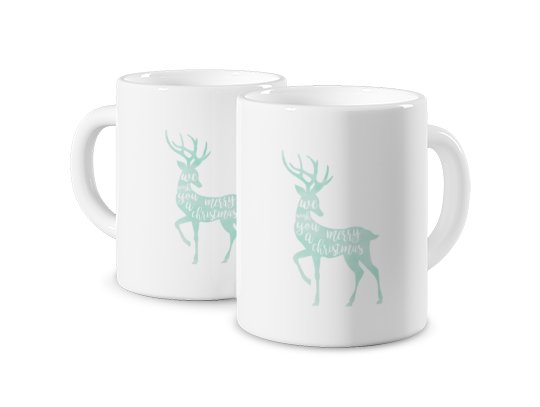 Kubek ceramiczny z grafiką z życzeniami świątecznymi 330 ml na prezent ... Kubek ceramiczny z grafiką z życzeniami świątecznymi 330 ml na prezent ...
