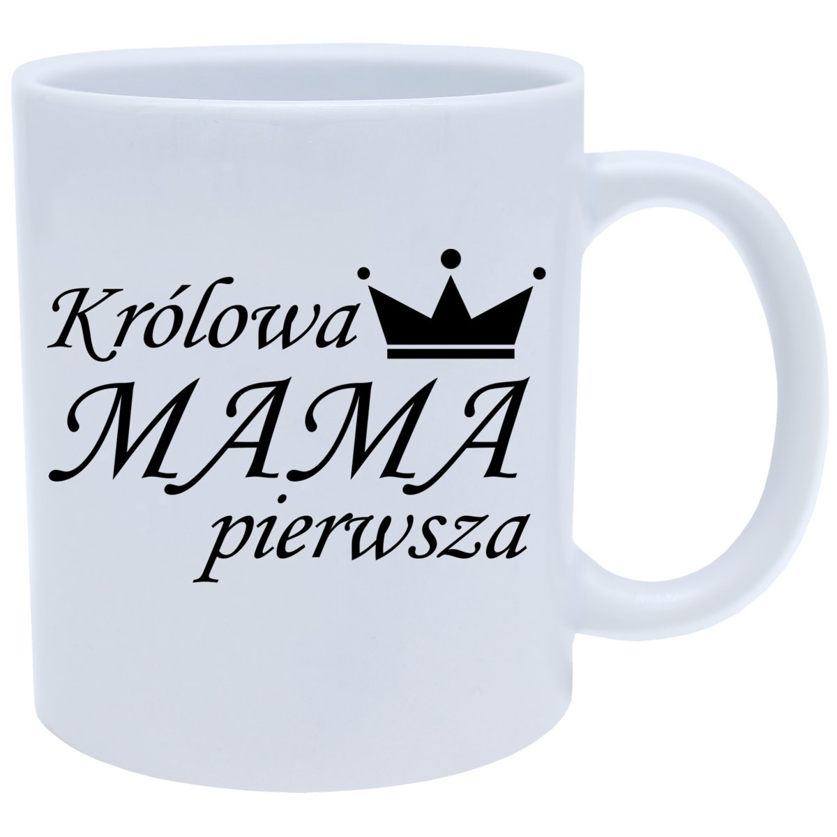 Kubek ceramiczny, z nadrukiem, Dzień Mamy, 330 ml, J&W - J&W | Sklep EMPIK.COM