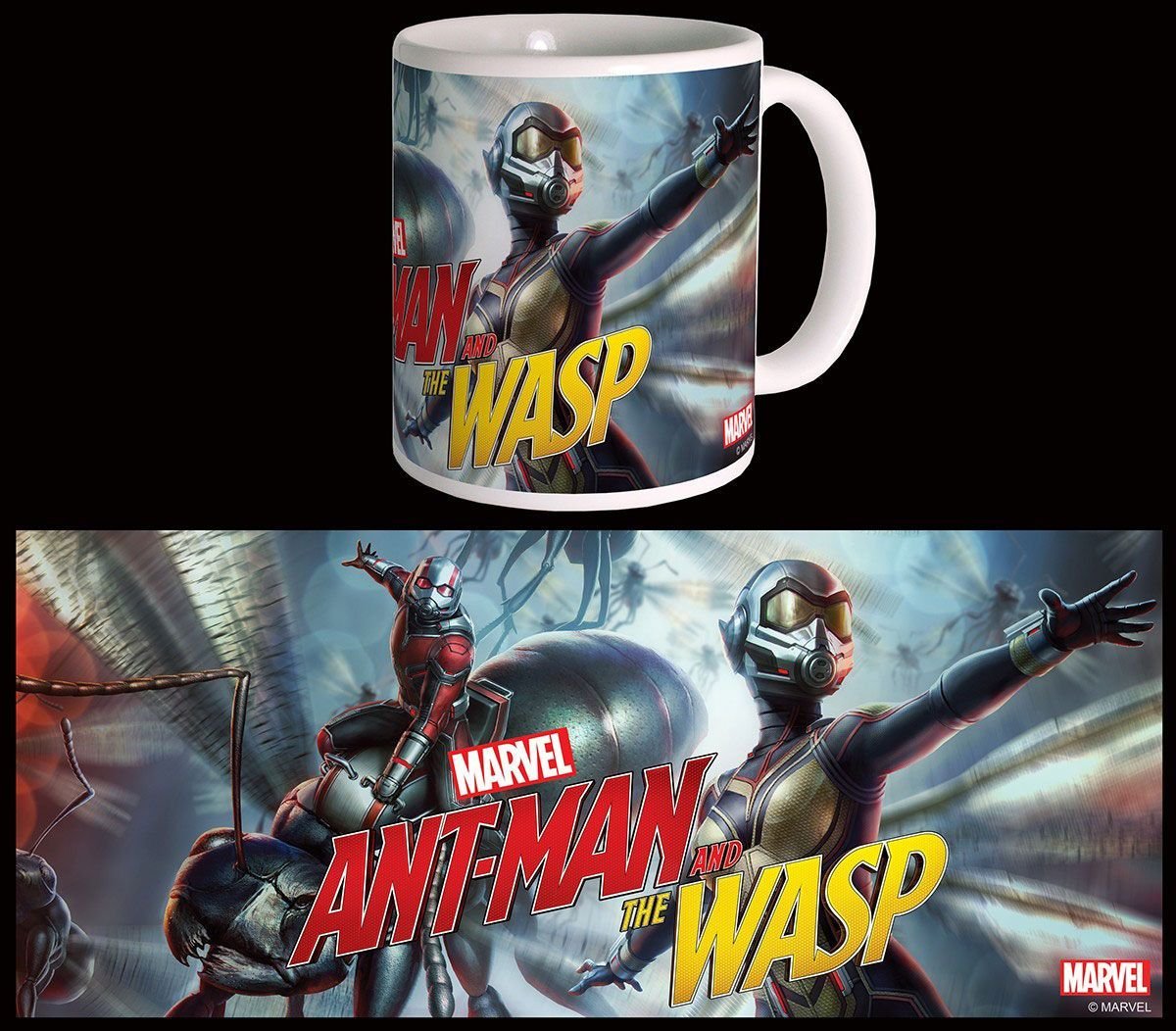 Kubek ceremiczny, Ant-Man & The Wasp Mug, 300 ml, Semic Distribution ...