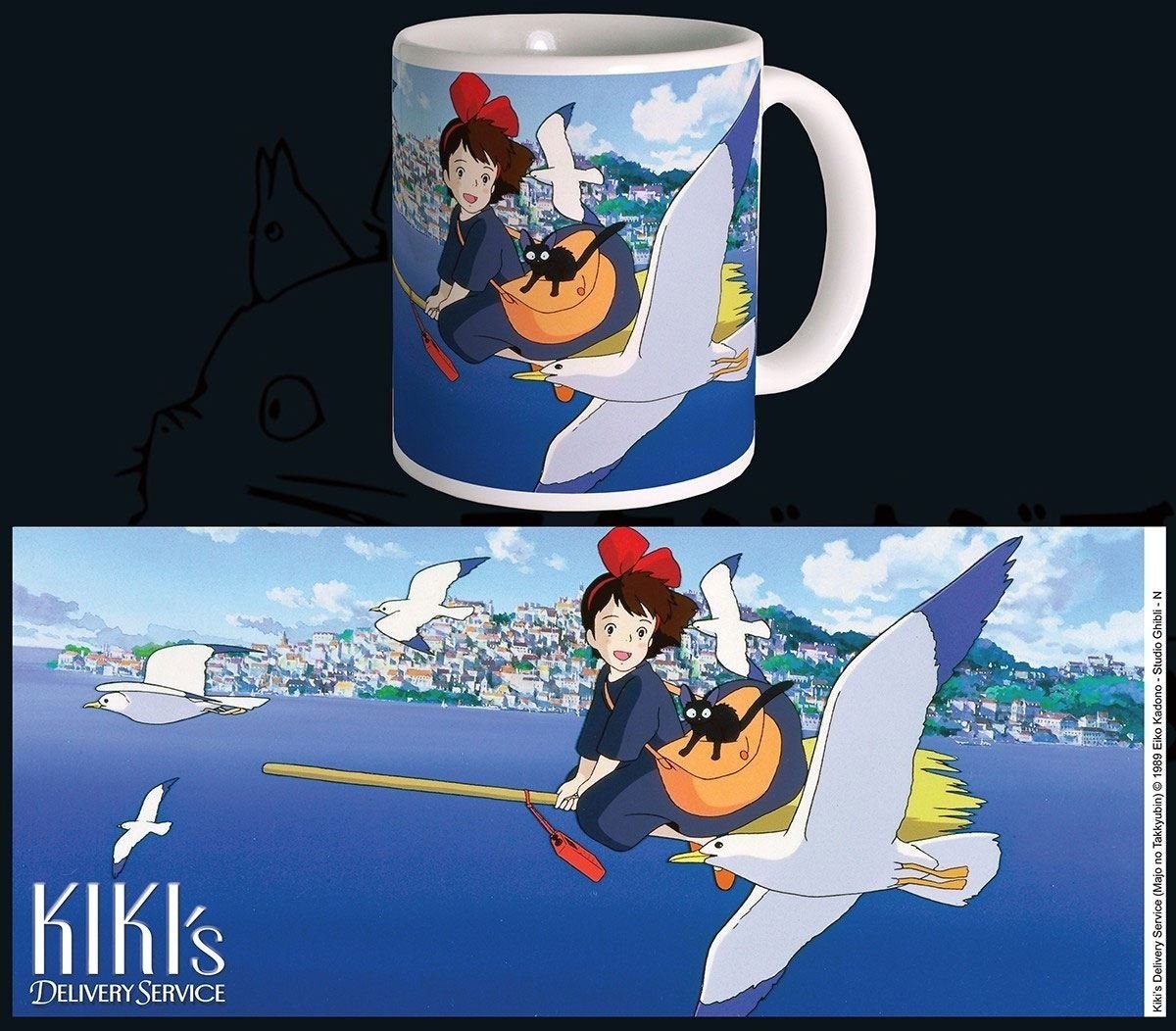 Kubek ceremiczny, Studio Ghibli - Kiki, 300 ml, Semic Distribution ...