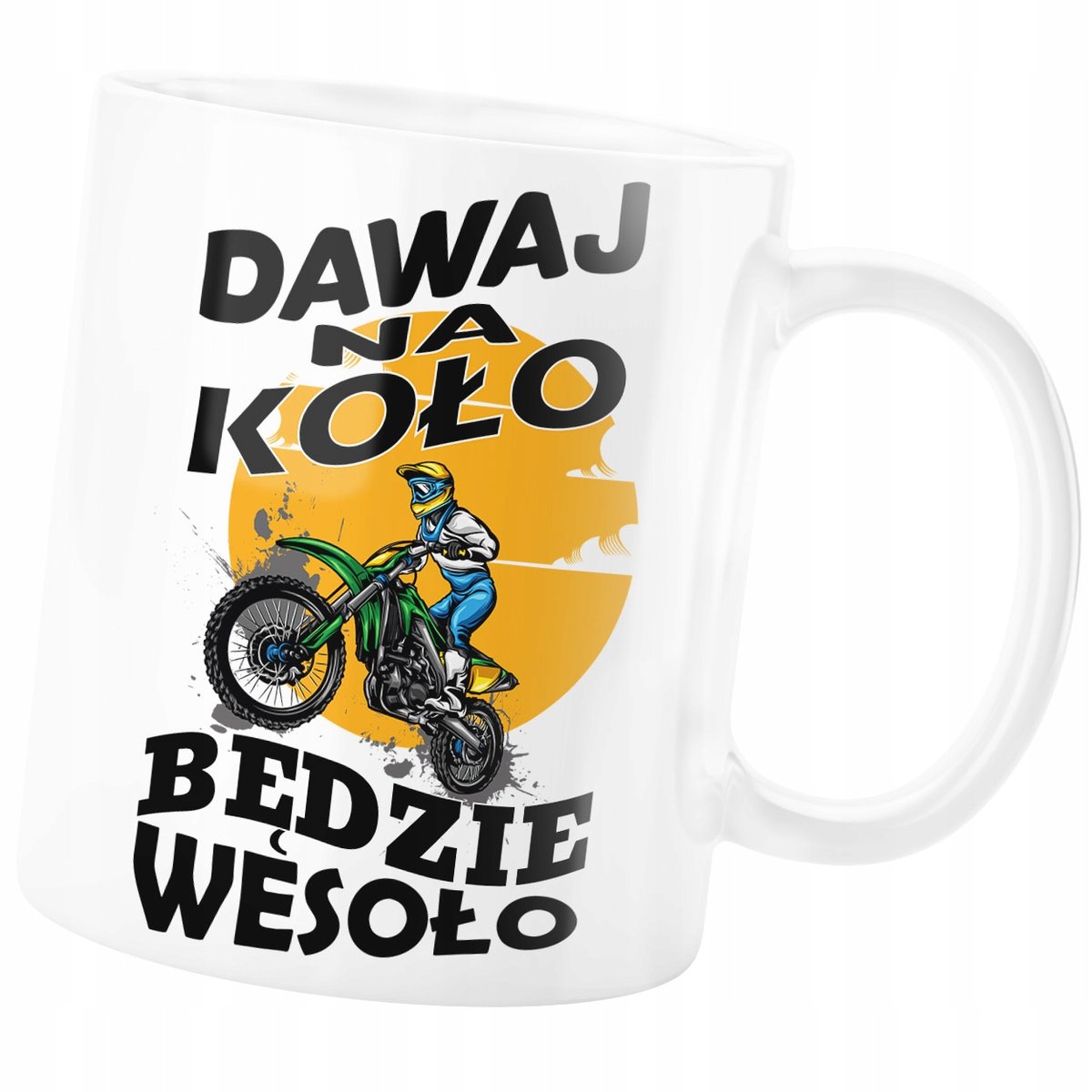 KUBEK CROSS DAWAJ NA KOŁO BĘDZIE WESOŁO ENDURO - Inna marka | Sklep ...
