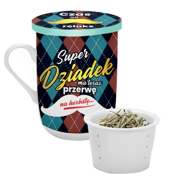 Kubek DBD22 Czas na relaks, 300 ml, Creative Factory - CERAMIKA TUŁOWICE | Sklep EMPIK.COM