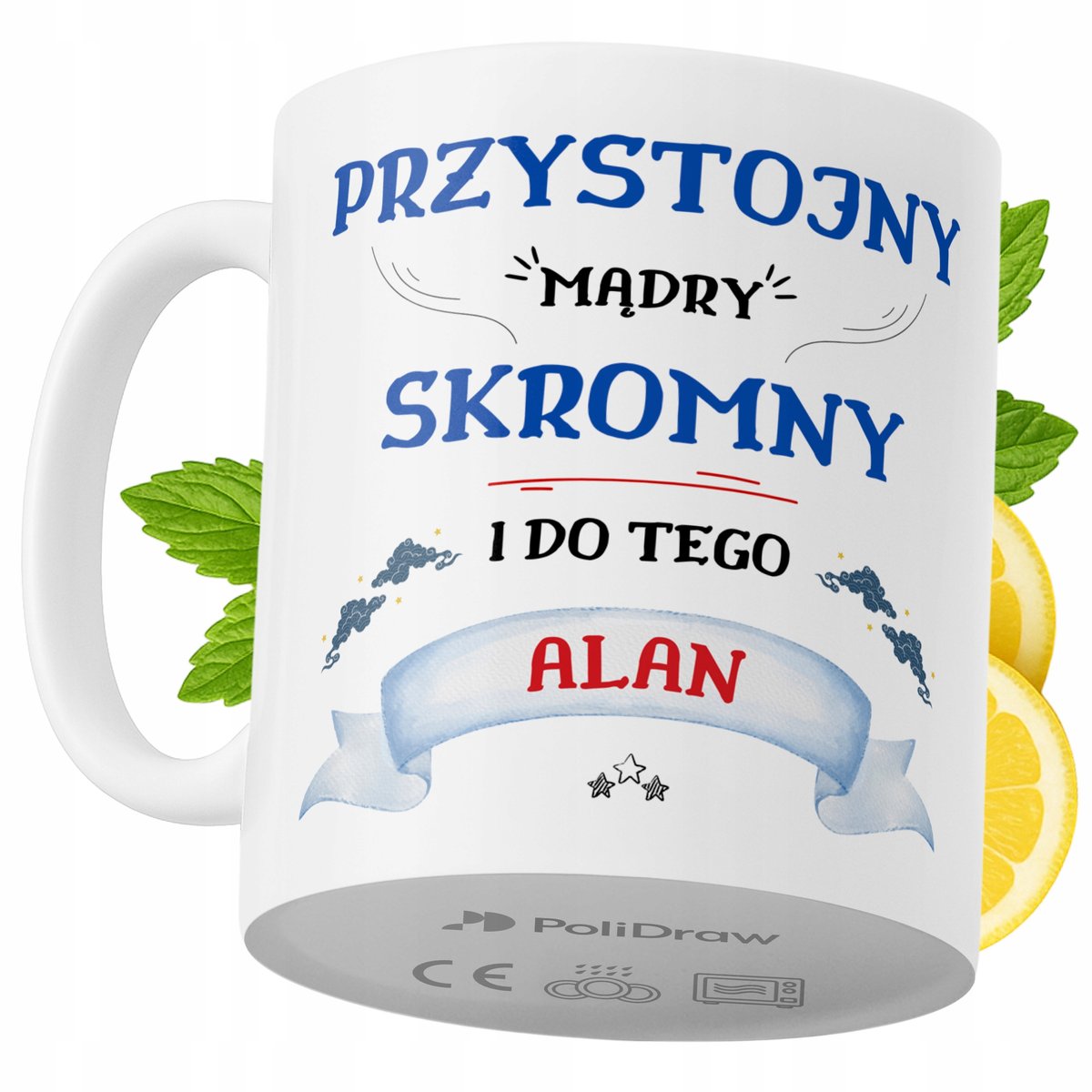 Kubek Dla Alana na Prezent z Nadrukiem ze Zdjęciem 330 ml PoliDraw ...