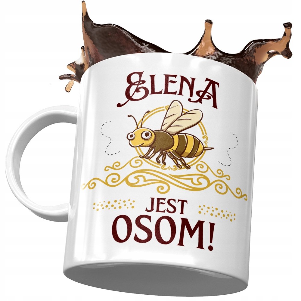 Kubek Dla Eleny Koleżanki Żony na Prezent z Nadrukiem ze Zdjęciem ...