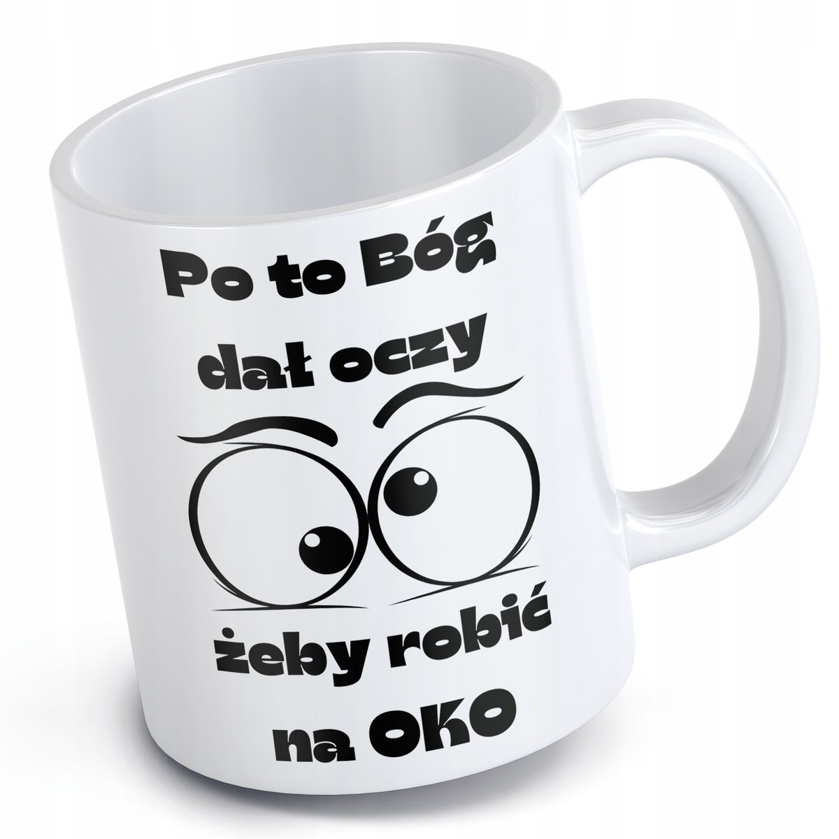 Kubek dla fachowca złotej rączki po to bóg dał oczy żeby robić na oko ...