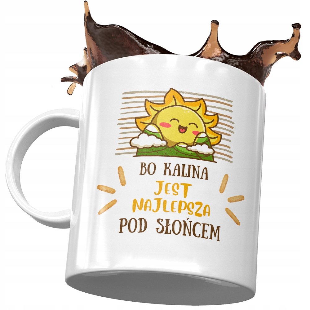 Kubek Dla Kaliny Żony Przyjaciółki Prezent Z Nadrukiem Ze Zdjęciem ...