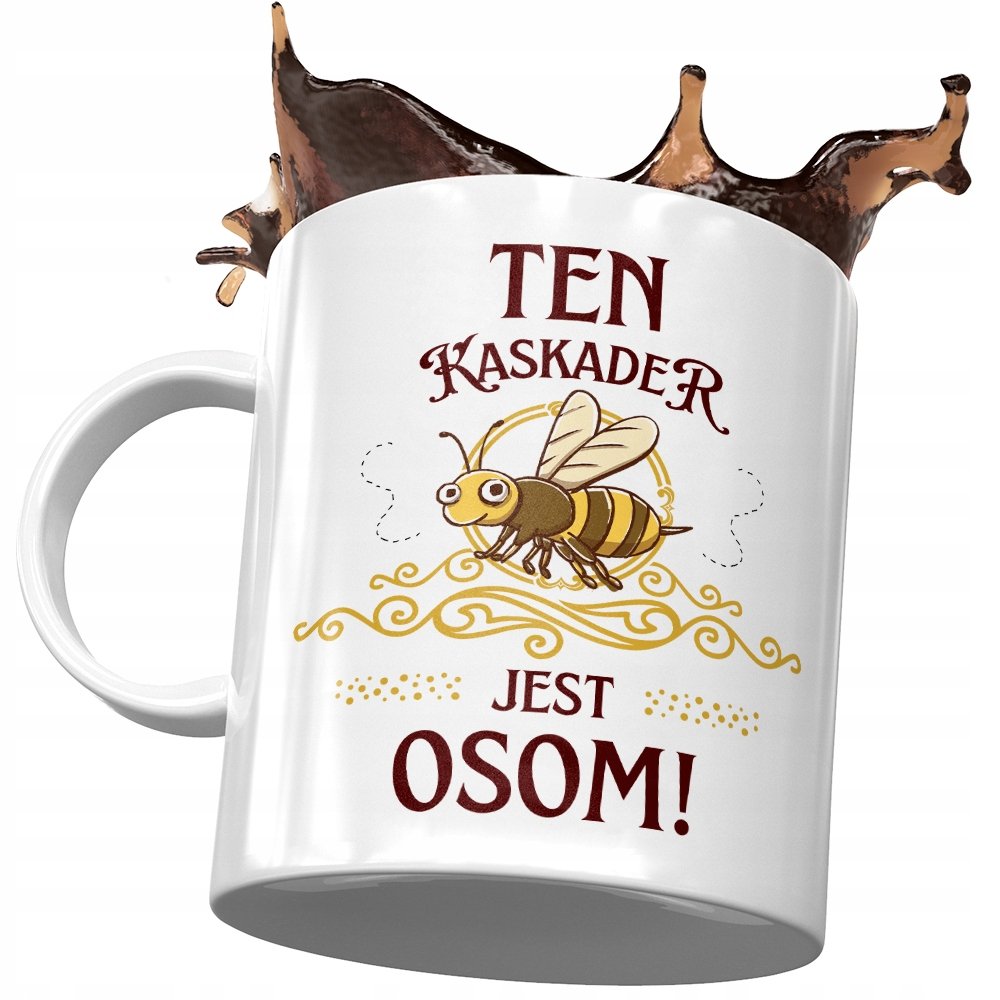 Kubek Dla Kaskadera Ten Kaskader Jest Osom! Z Nadrukiem Ze Zdjęciem ...