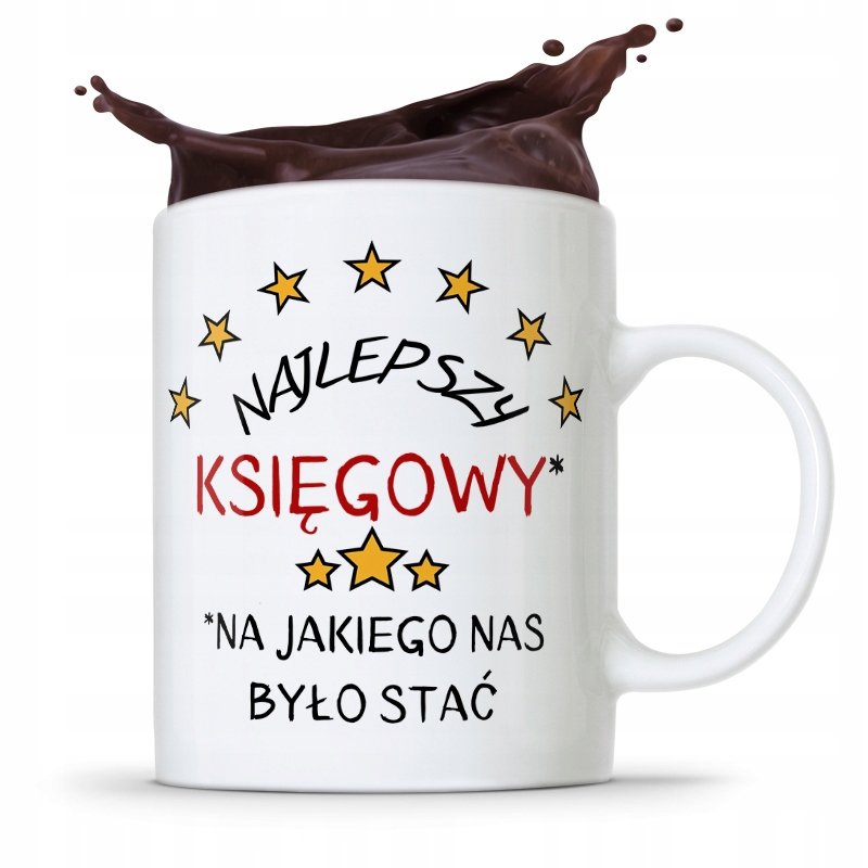 KUBEK DLA KSIĘGOWEJ KSIĘGOWEGO NAJLEPSZY KSIĘGOWY z Nadrukiem ze Zdjęciem - PoliDraw | Sklep ...