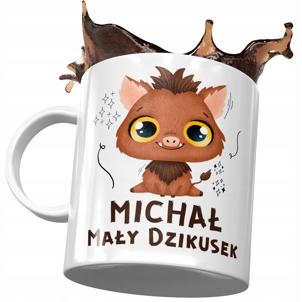 Kubek Dla Michała Syna na Dzień Dziecka Prezent z Nadrukiem ze Zdjęciem ...