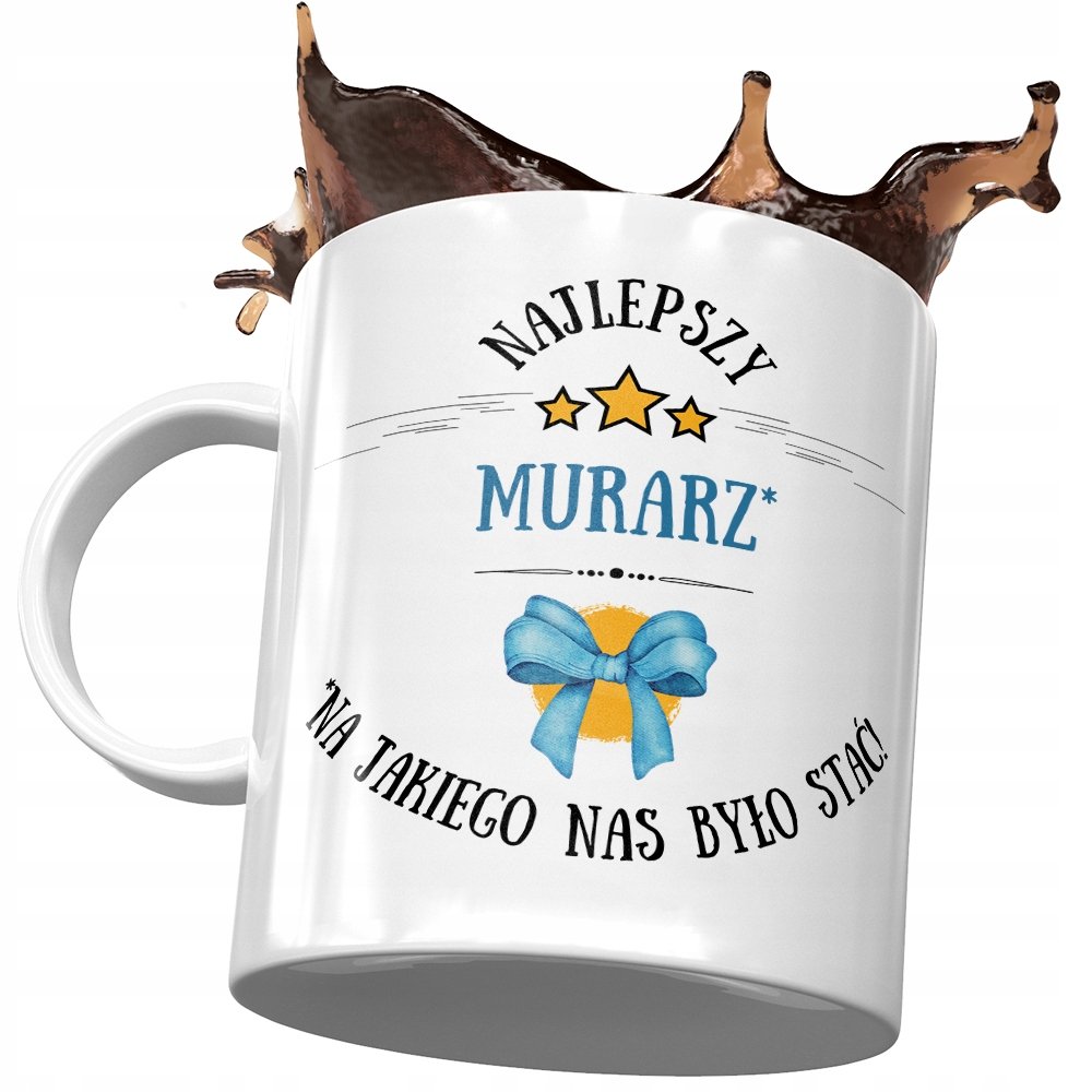 Kubek Dla Murarza Najlepszy Murarz Prezent z Nadrukiem ze Zdjęciem ...