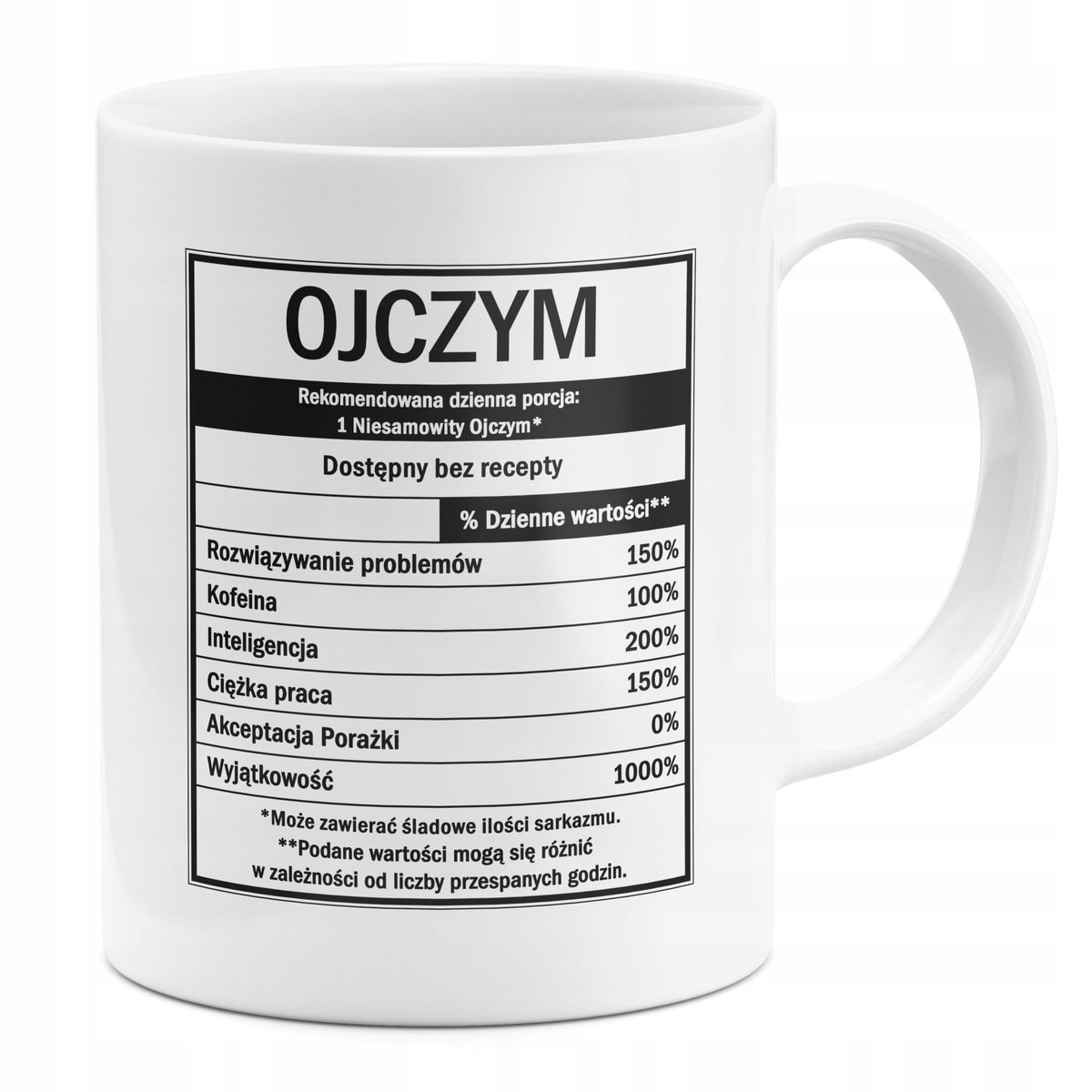 Kubek Dla Ojczyma Etykieta GDA Ojczym Prezent Urodziny Święta - Inna marka | Sklep EMPIK.COM