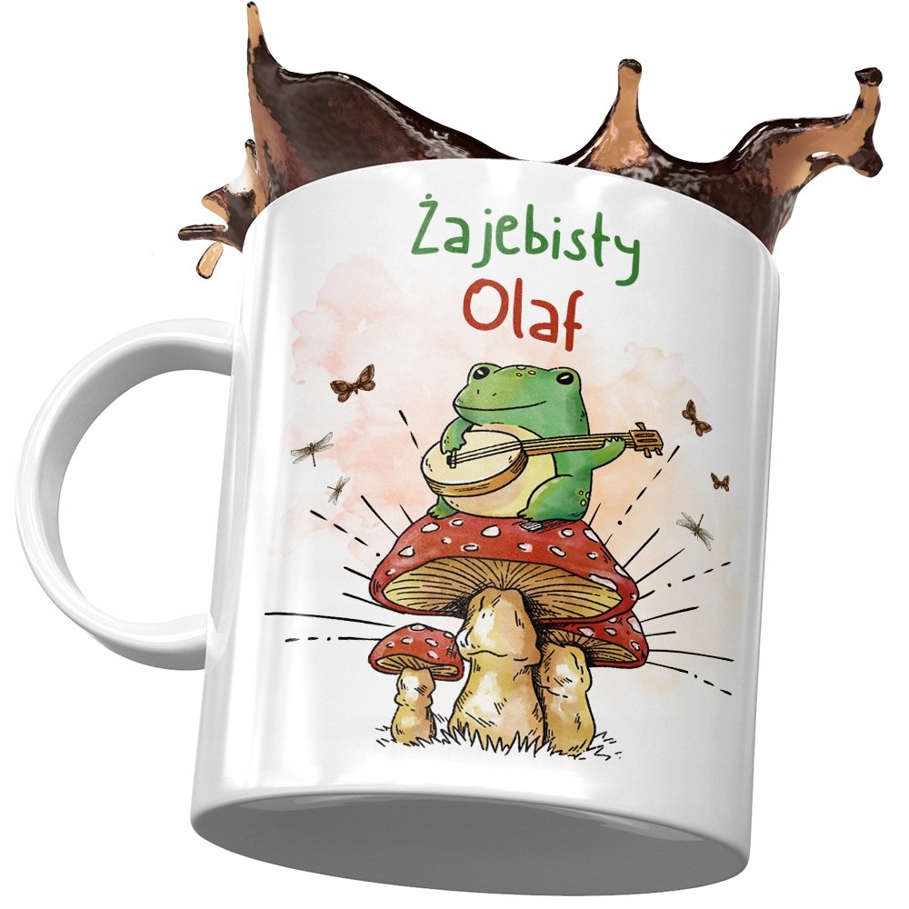 Kubek Dla Olafa Kolegi Przyjaciela Męża na Prezent z Nadrukiem ze ...