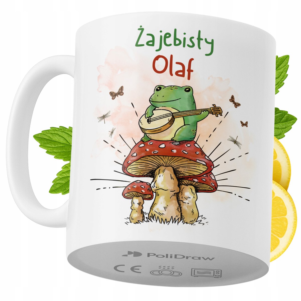 Kubek Dla Olafa na Prezent z Nadrukiem ze Zdjęciem 330 ml PoliDraw ...
