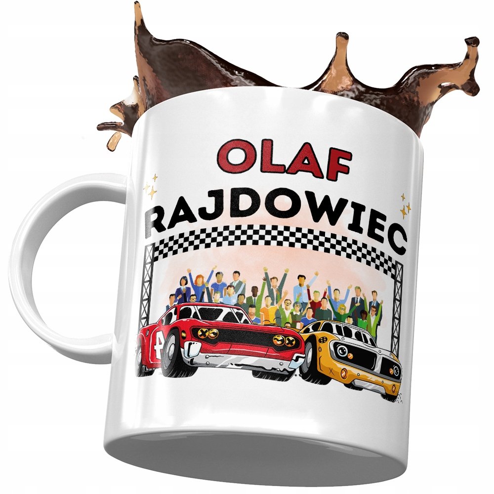Kubek Dla Olafa Syna na Dzień Dziecka Prezent z Nadrukiem ze Zdjęciem ...