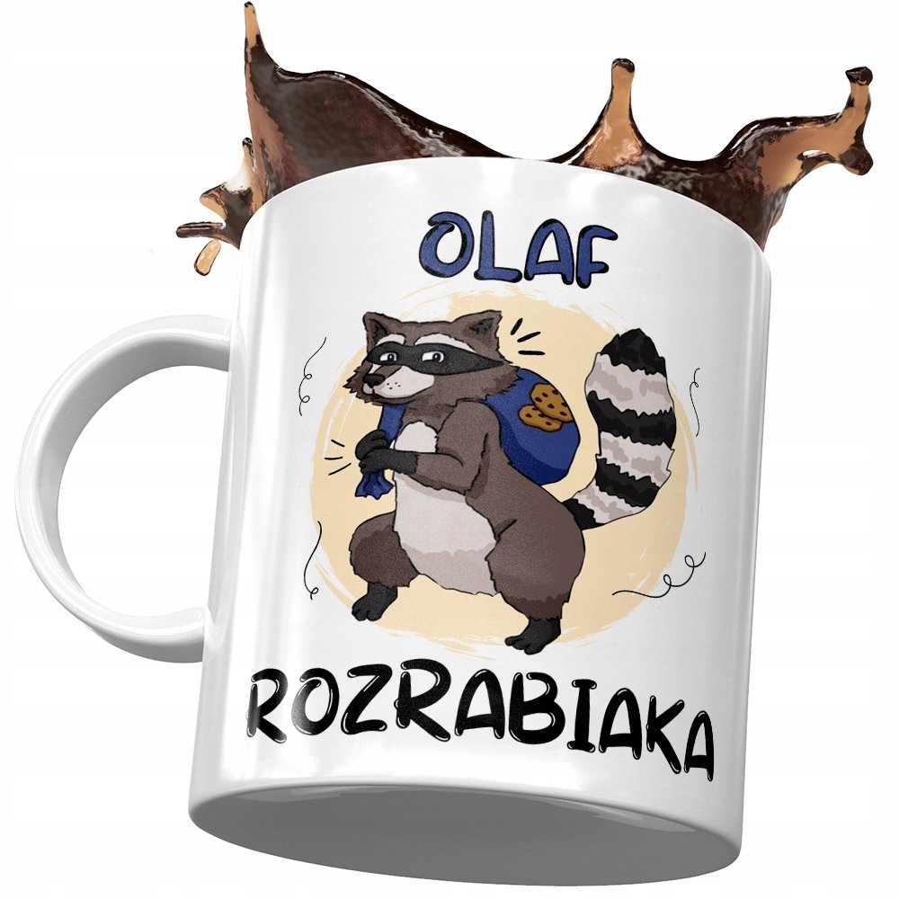 Kubek Dla Olafa Syna na Dzień Dziecka Prezent z Nadrukiem ze Zdjęciem ...