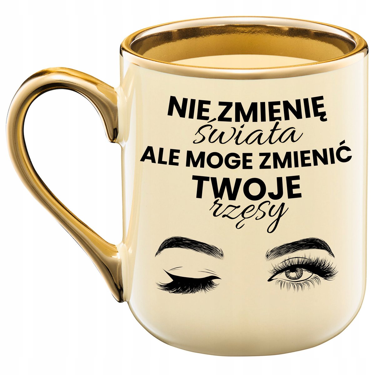 Kubek dla stylistki rzęs – Prezent dla profesjonalistki w branży beauty ...