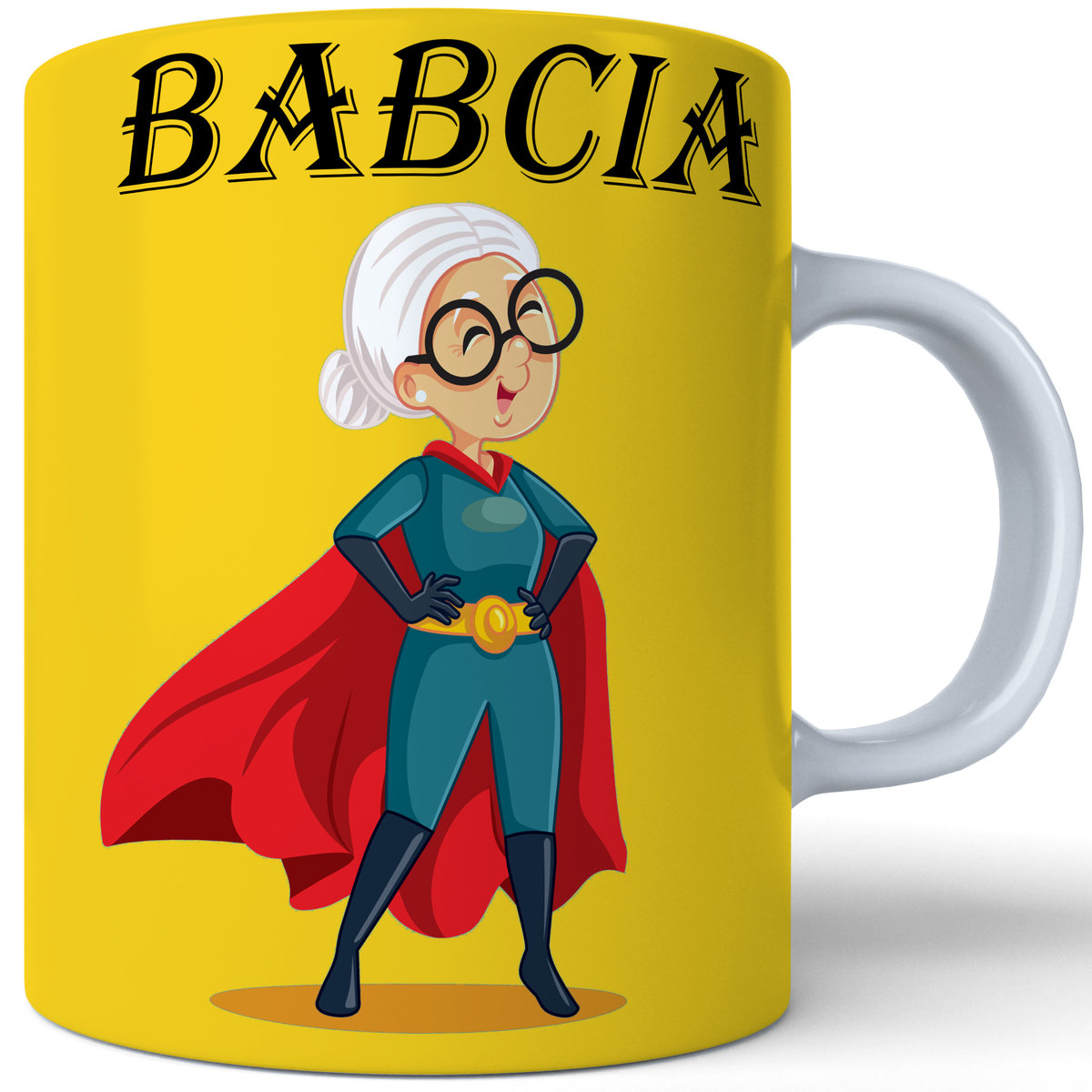 Kubek Dla Super Babcia Dzień Babci Prezent - J&W | Sklep EMPIK.COM