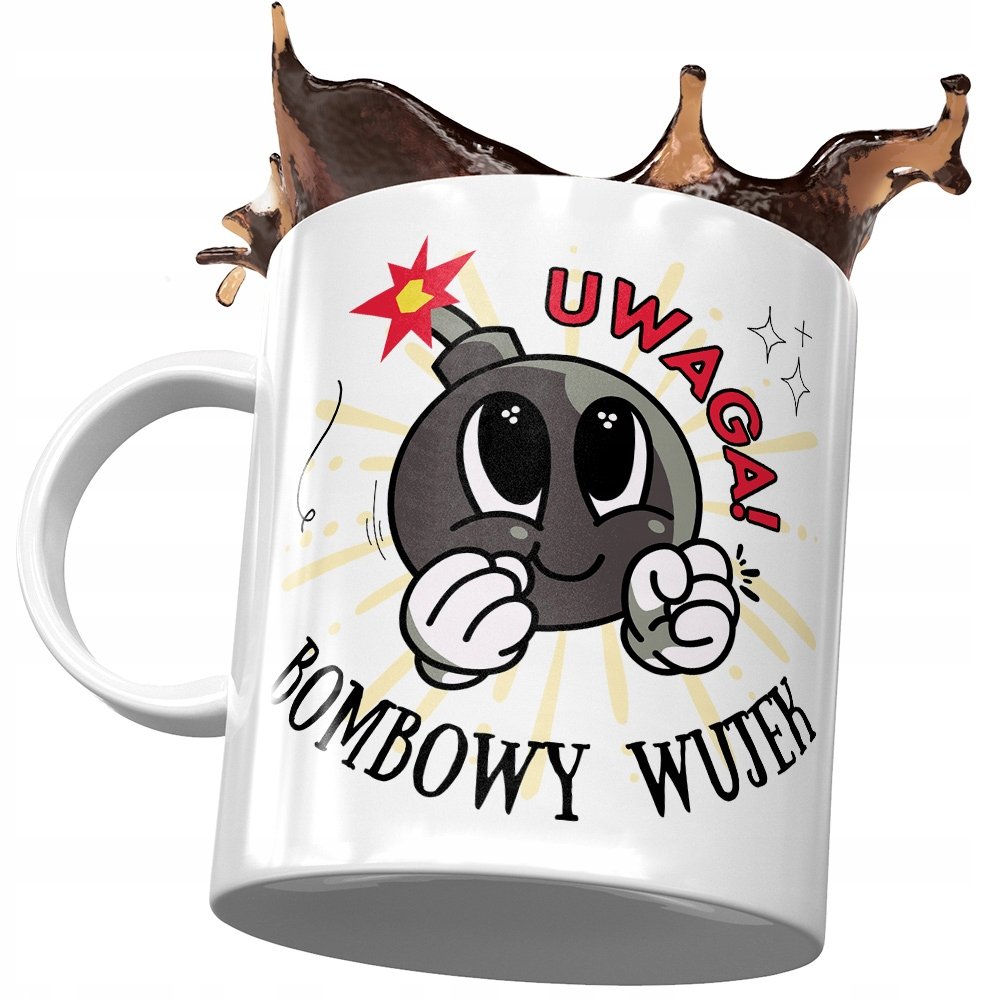 Kubek dla Wujka Wuja Wujaszka rodziny na Prezent z Nadrukiem ze ...