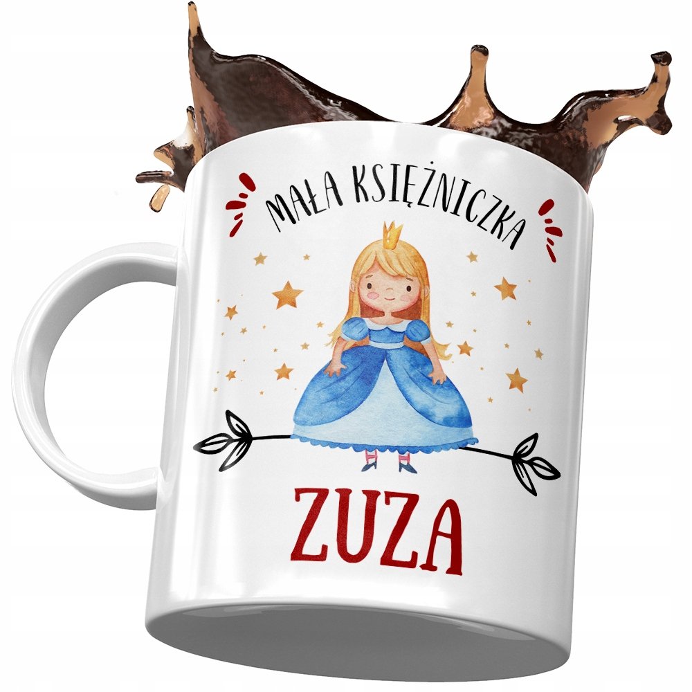 Kubek Dla Zuzy Córki na Dzień Dziecka Prezent z Nadrukiem ze Zdjęciem ...