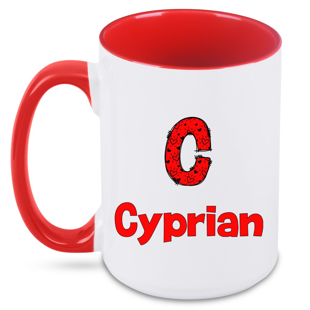 Kubek Duży (440 Ml) Prezent Z Imieniem Cyprian, Dla Cypriana, 5 - Inna ...