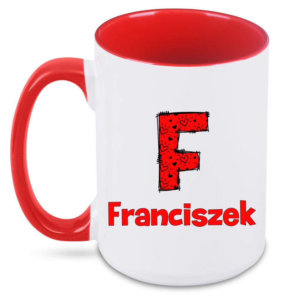 Kubek Duży (440 Ml) Prezent Z Imieniem Franciszek, Dla Franciszka, 5 ... Kubek Duży (440 Ml) Prezent Z Imieniem Franciszek, Dla Franciszka, 5 ...