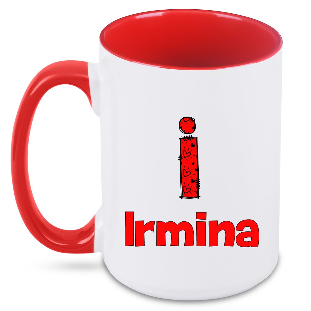 Kubek Duży (440 Ml) Prezent Z Imieniem Irmina, Dla Irminy, 5 - Inna ...