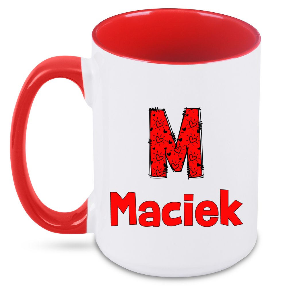 Kubek Duży (440 Ml) Prezent Z Imieniem Maciek, Dla Maćka, 5 - Inna ...
