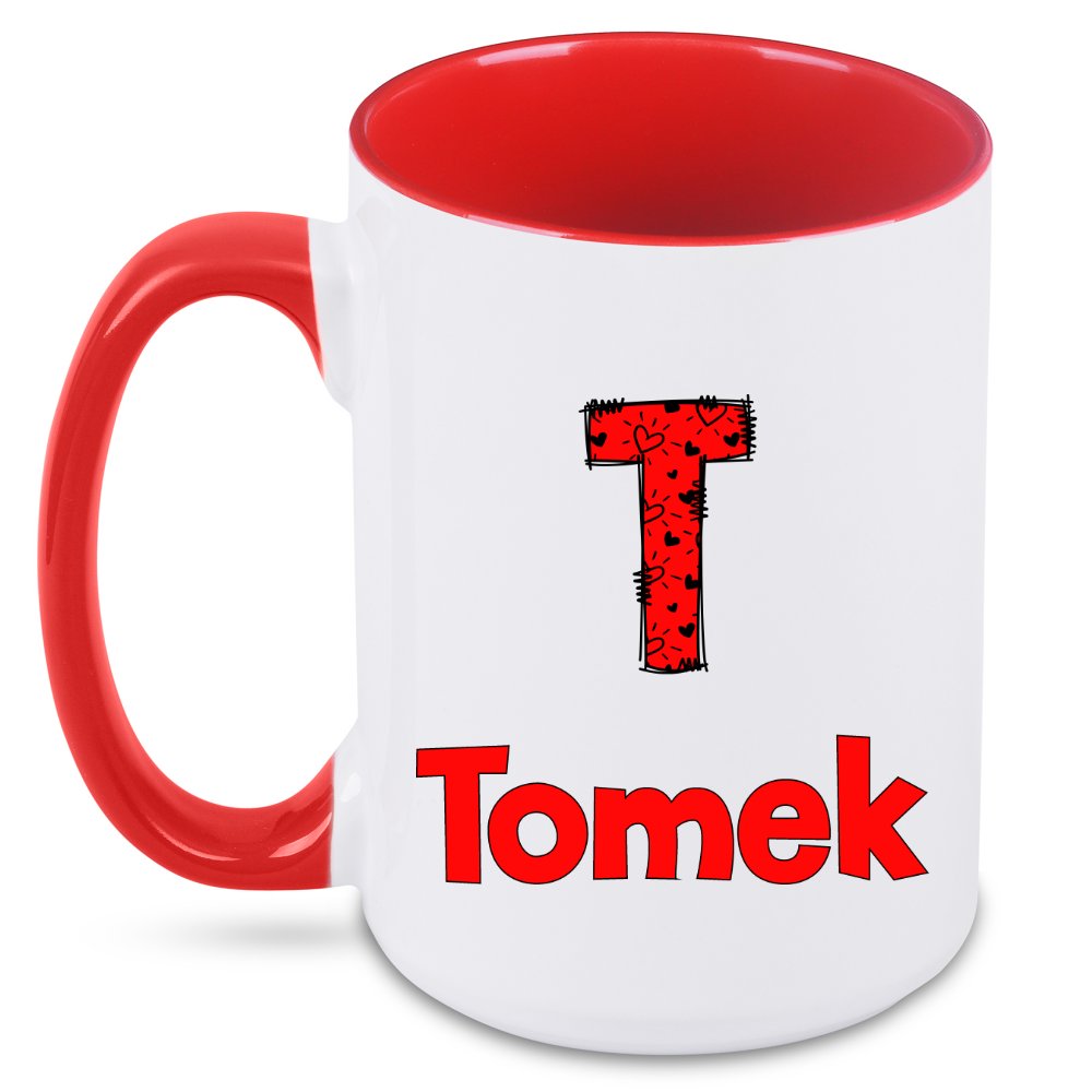 Kubek Duży (440 Ml) Prezent Z Imieniem Tomek, Dla Tomka, 5 - Inna marka ...