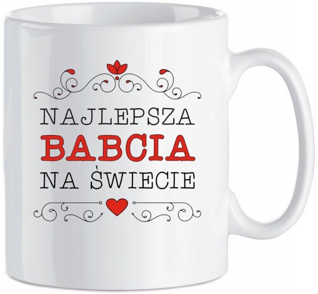 Kubek Dzień Babci Prezent dla Babci Najlepsza Babcia 330 ml - Inna marka | Sklep EMPIK.COM