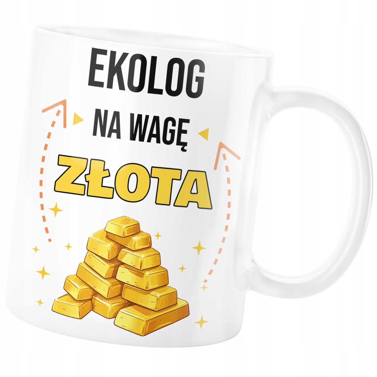 KUBEK EKOLOG NA WAGĘ ZŁOTA PREZENT - Inna marka | Sklep EMPIK.COM