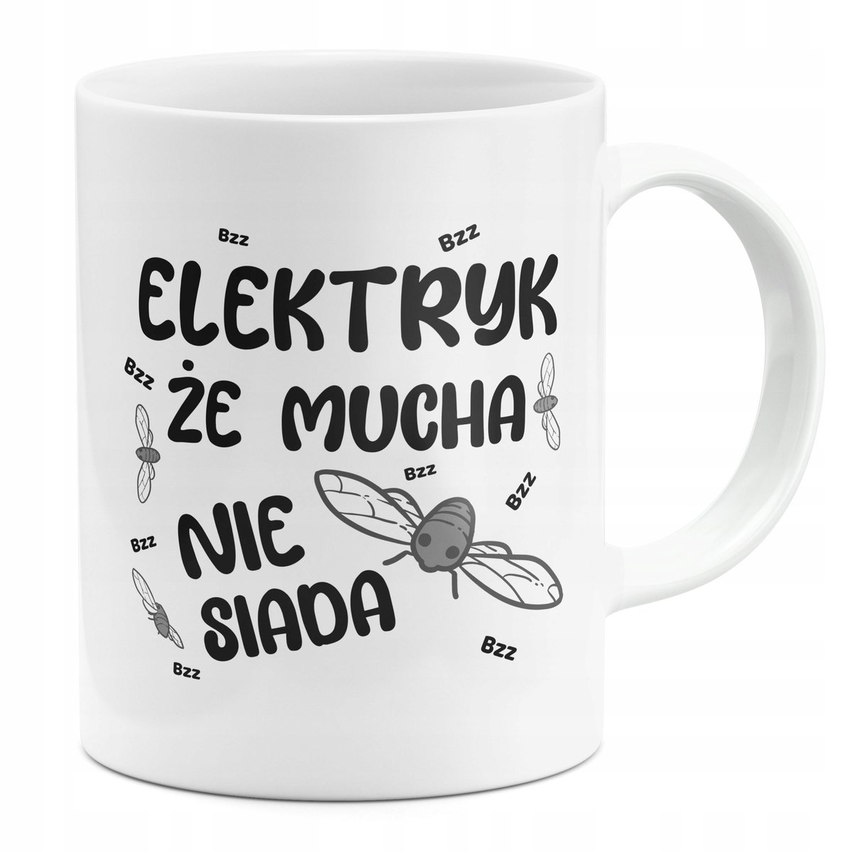 Kubek Elektryk Że Mucha Nie Siada Prezent - Inna marka | Sklep EMPIK.COM